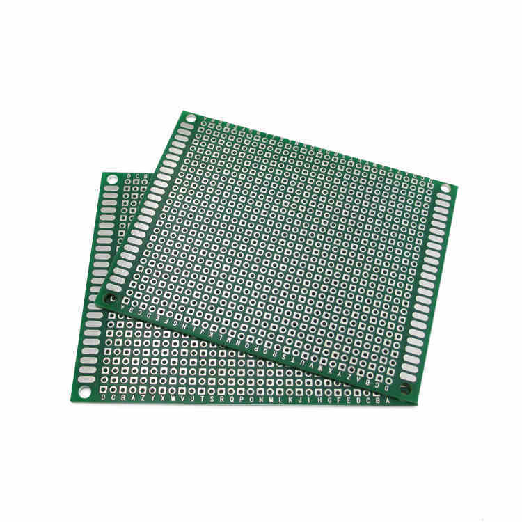 2PCS Double side Protoboard Circuit Universal DIY Prototype PCB Board ...