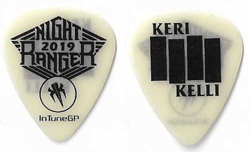 Night Ranger Keri Kelli Tour Guitar Pick | eBay