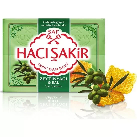 Haci Sakir Natural Soap with Olive Oil and Honey( 1X 600g )UK Seller ...