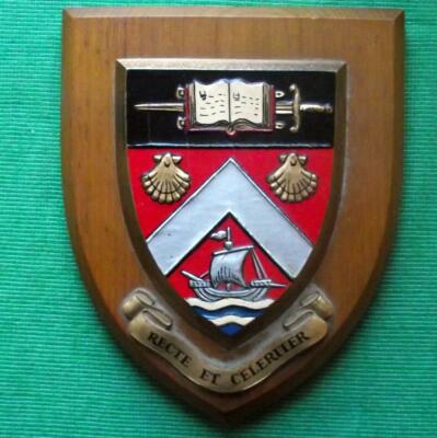 Old Manchester Metropolitan University Didsbury Campus Crest Shield ...