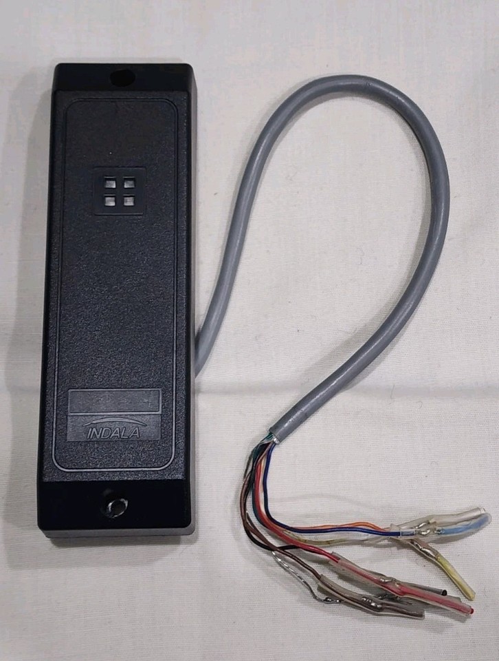 HID Indala Motorola Mullion FlexPass Prox Reader, Black, 26-Bit Wiegand ...