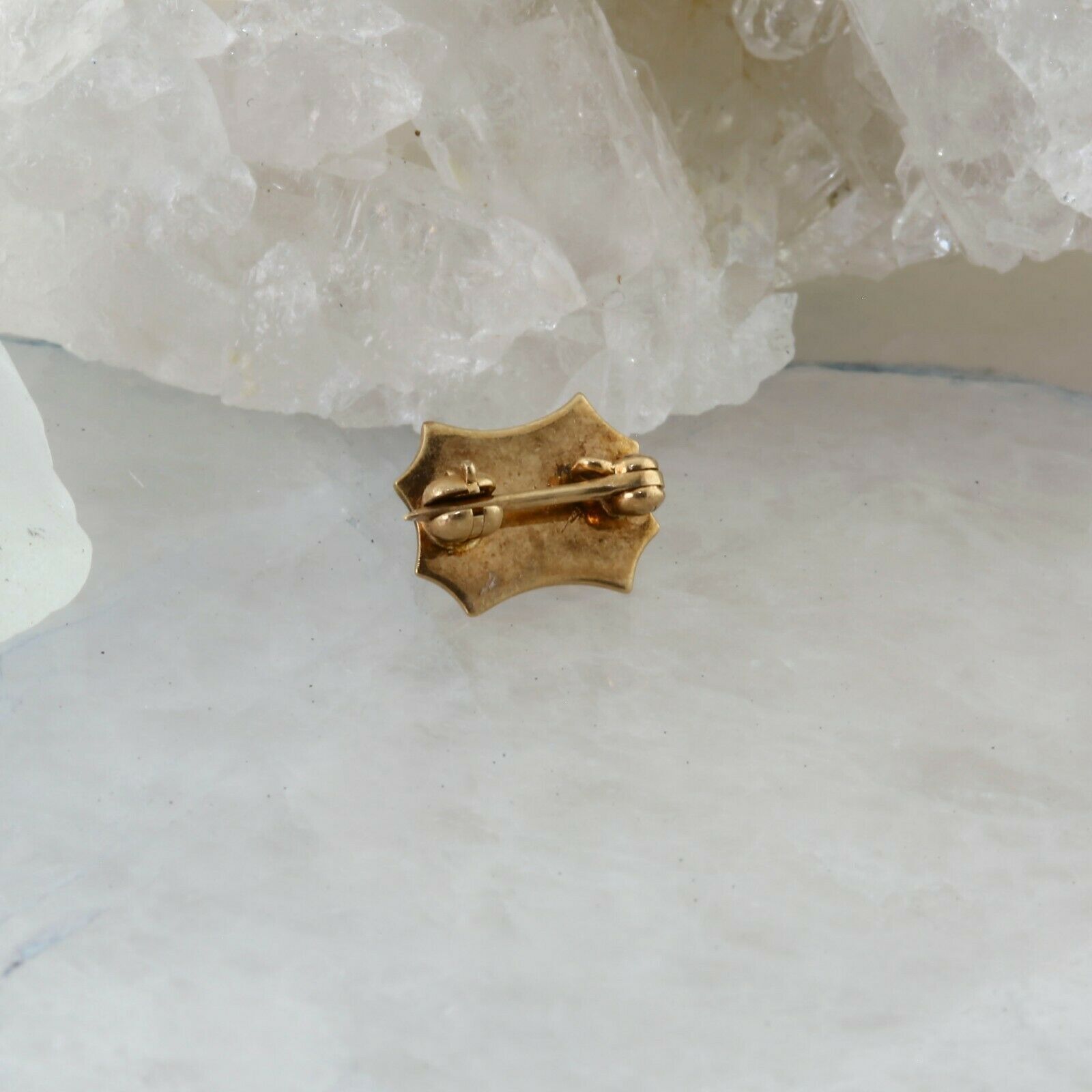 10K Yellow Gold Beta Omicron Pi Pledge Pin | eBay