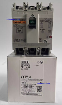Fuji Electric Moulded Case Circuit Breakers MCCB BW63SAG 3P 63A | eBay