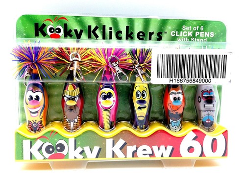 Kooky Krew 60 Klickers Click Pens Party Laser Honest Barley Annalise ...