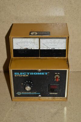 BUEHLER LTD 70-1710-115 ELECTROMET ETCHER | eBay