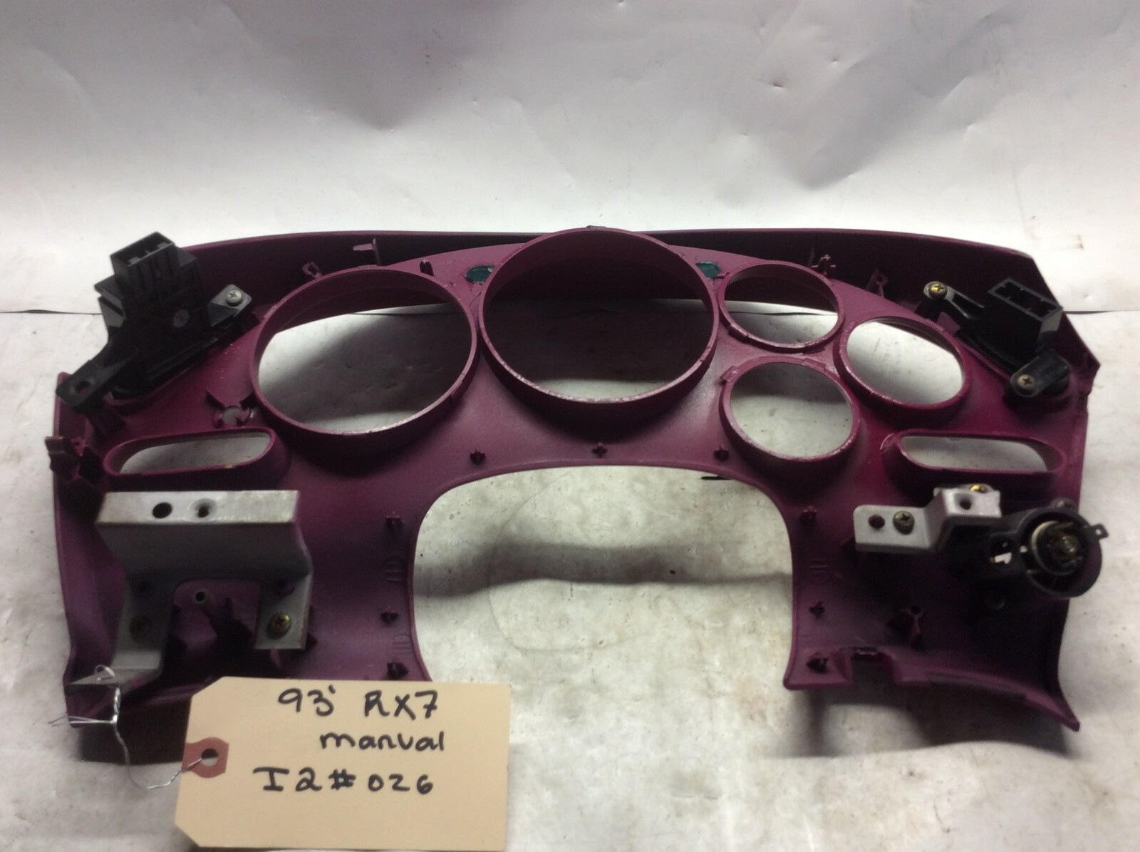 JDM 93 MAZDA RX-7 RX7 FD3S FD OEM RHD GAUGE CLUSTER BEZEL TRIM PANEL | eBay