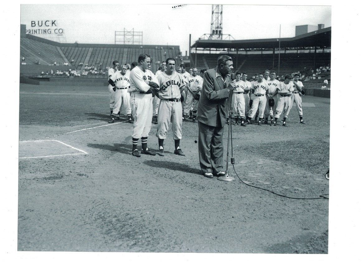 Babe Ruth Farewell at Fenway Park 8x10 Baseball Photo RH5 | eBay