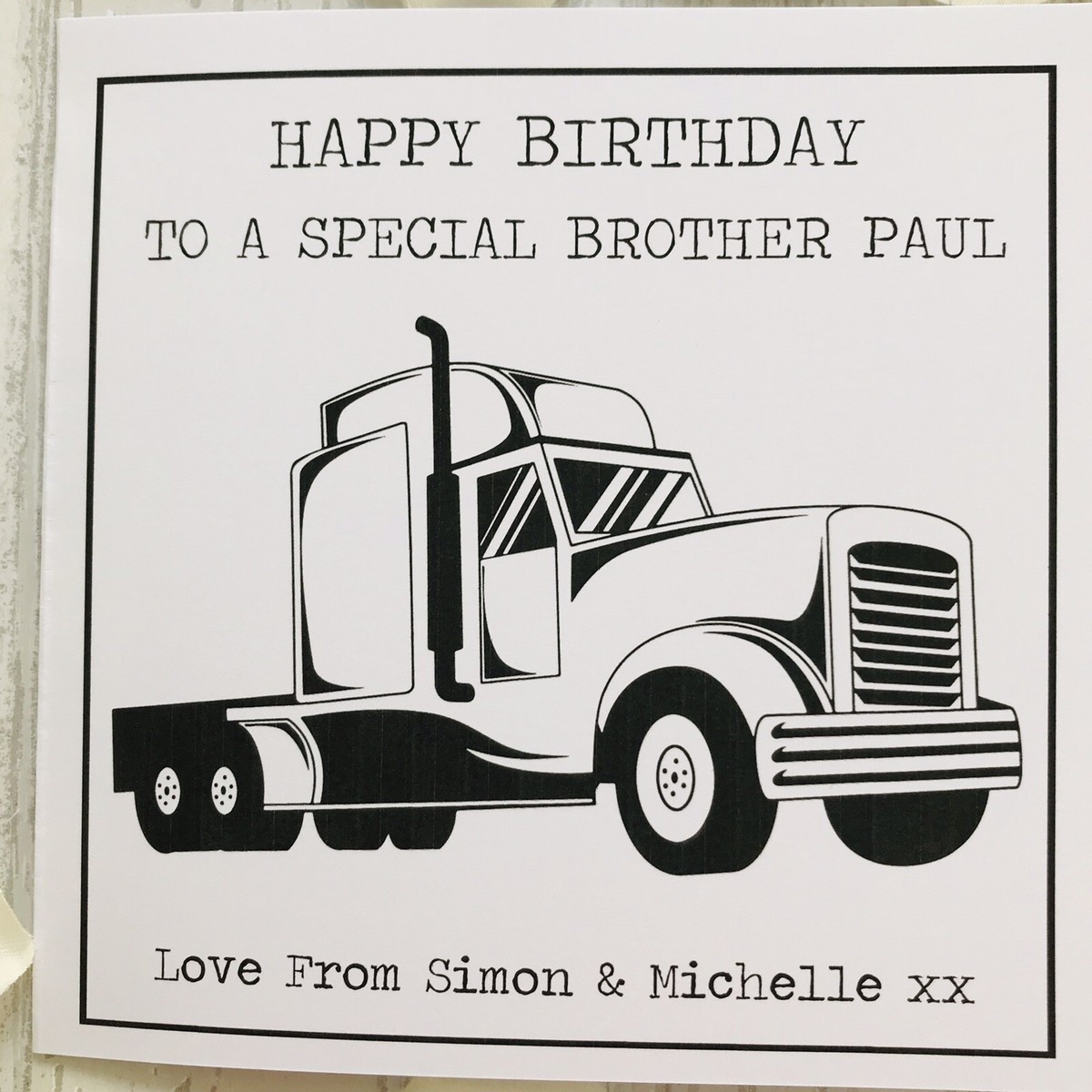 Trucker Funny Birthday Cards