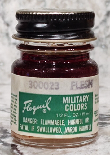 FLOQUIL ENAMEL MODEL HOBBY PAINT - MILITARY COLORS .5 oz OUNCE - FLESH ...