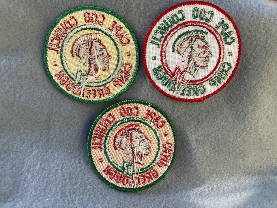 (jab-40) Boy Scouts- (3-different) vintage Camp Greenough (Cape Cod,MA ...