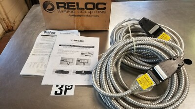 RELOC ONE PASS CABLE G123N 2PORT M3 QTY - 2 | eBay
