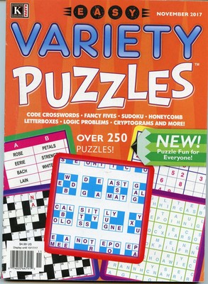 2 BOOKS KAPPA EASY VARIETY PUZZLES 2017 SEPT & NOV | eBay