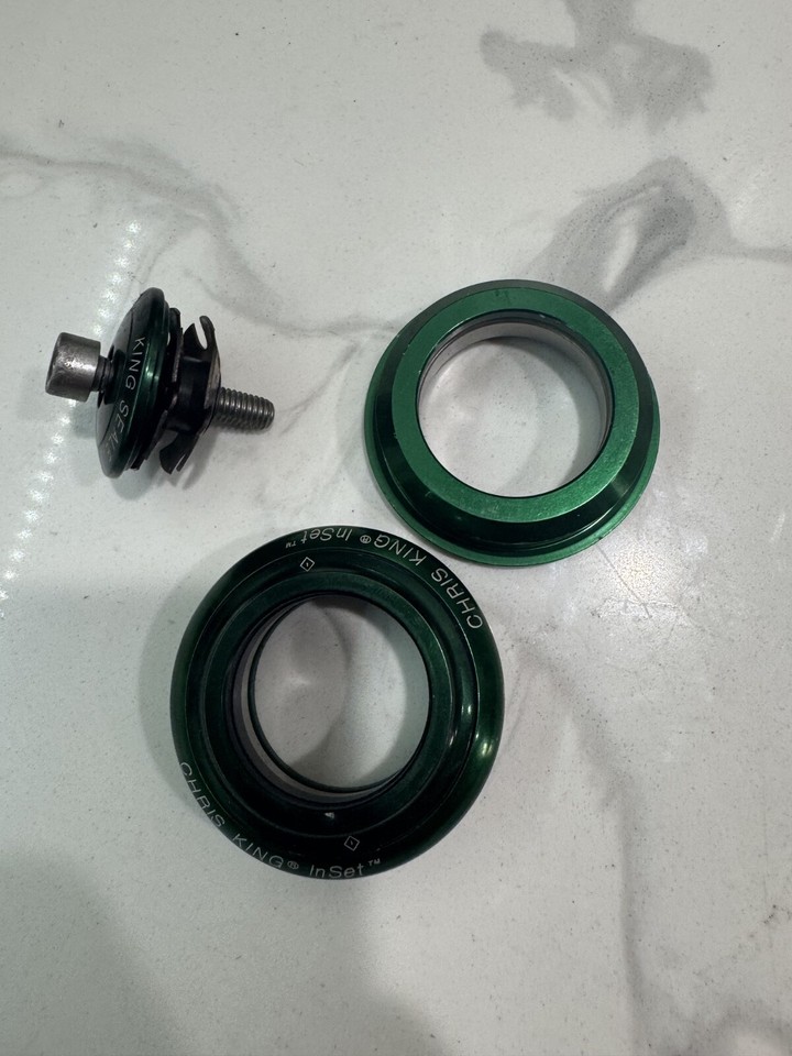 New Chris King Inset Threadless Headset ZS44 mm - Forest green | eBay