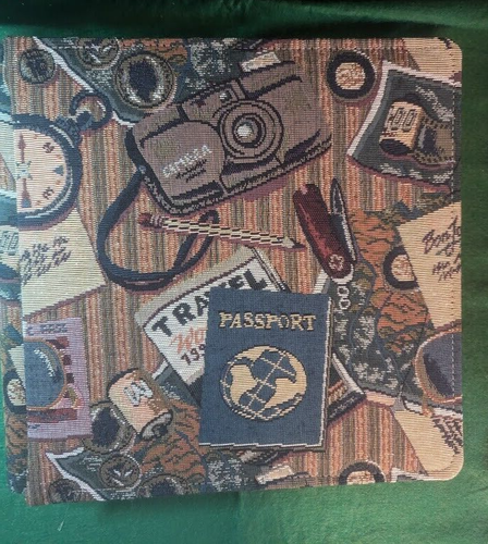 Creative Memories 12x12 Passport Tapestry Travel Album, Destinations ...