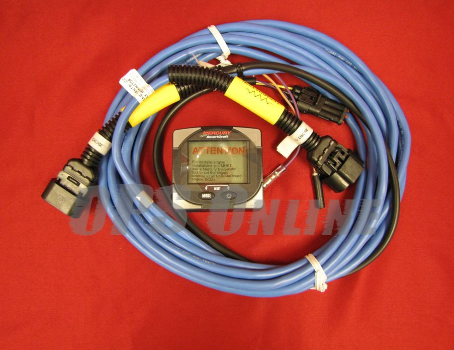 New Mercury Smartcraft SC1000 System Monitor Kit 79-879896K21 w/20 ...