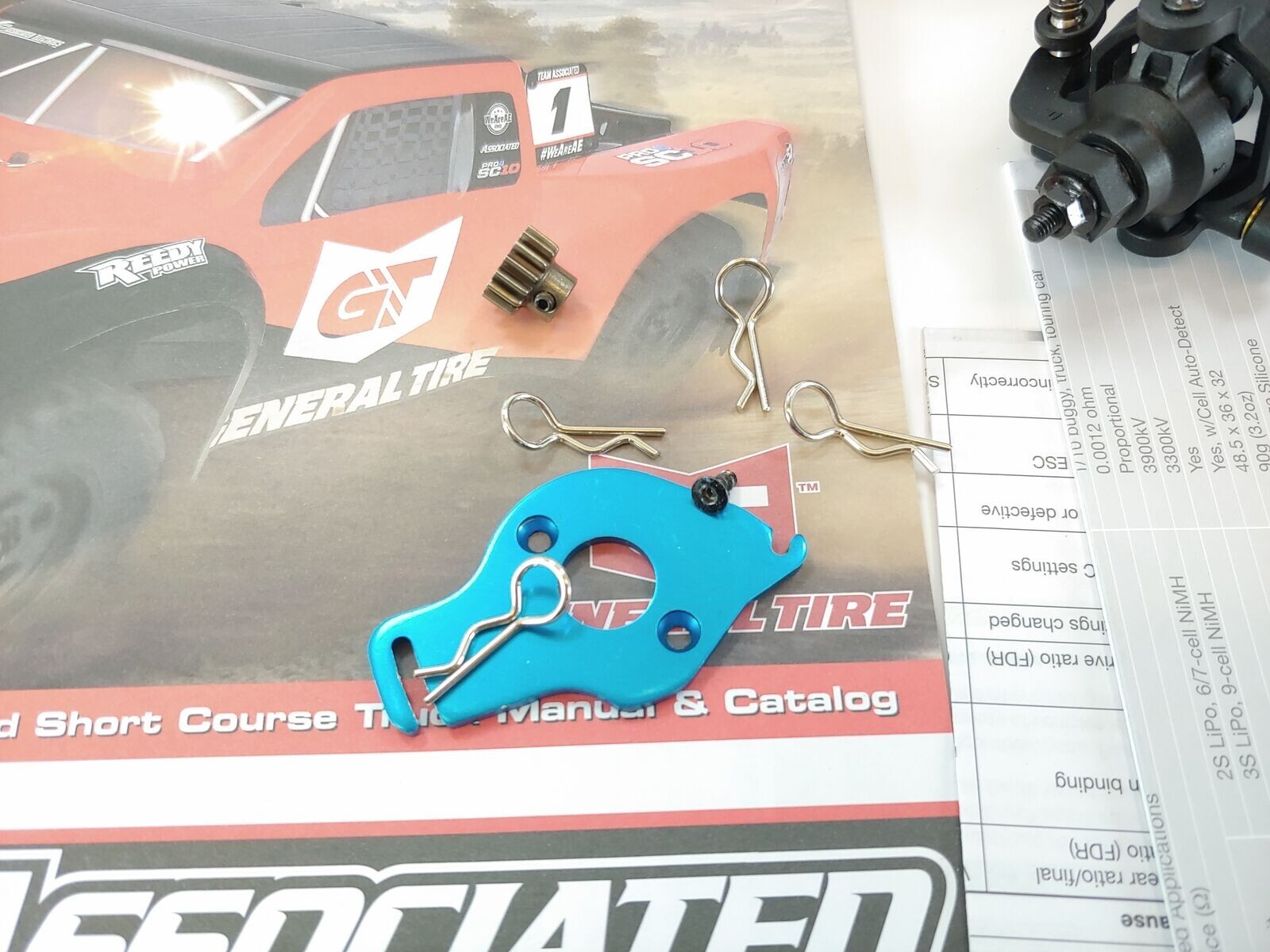 NEW: Team Associated PRO4 SC10 1/10 4WD Short Course Truck Roller ...