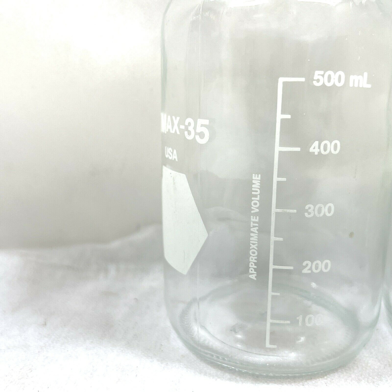 LOT 5 KIMAX-35 Glass (4 X1000 mL) (1X500ML)Graduated Media Bottle ...