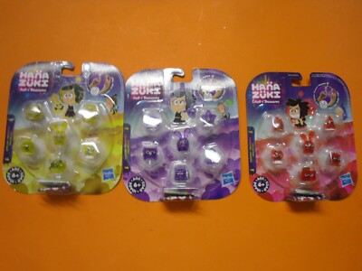 New ! 6PK HANAZUKI Treasure Feisty Fury Toy RED Purple or Yellow ...