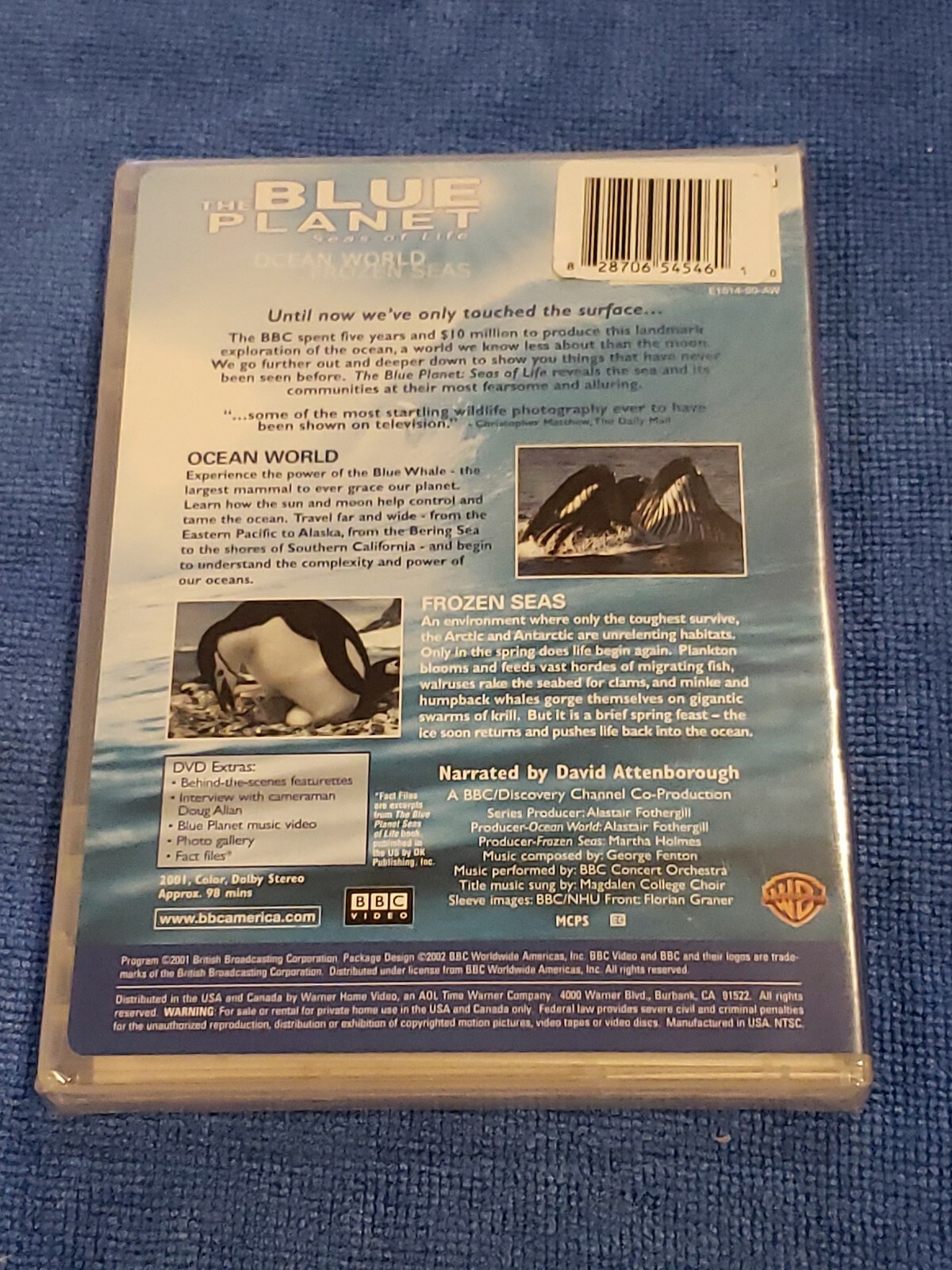 The Blue Planet: Seas of Life - Ocean World, Frozen Seas (DVD, 2002 ...