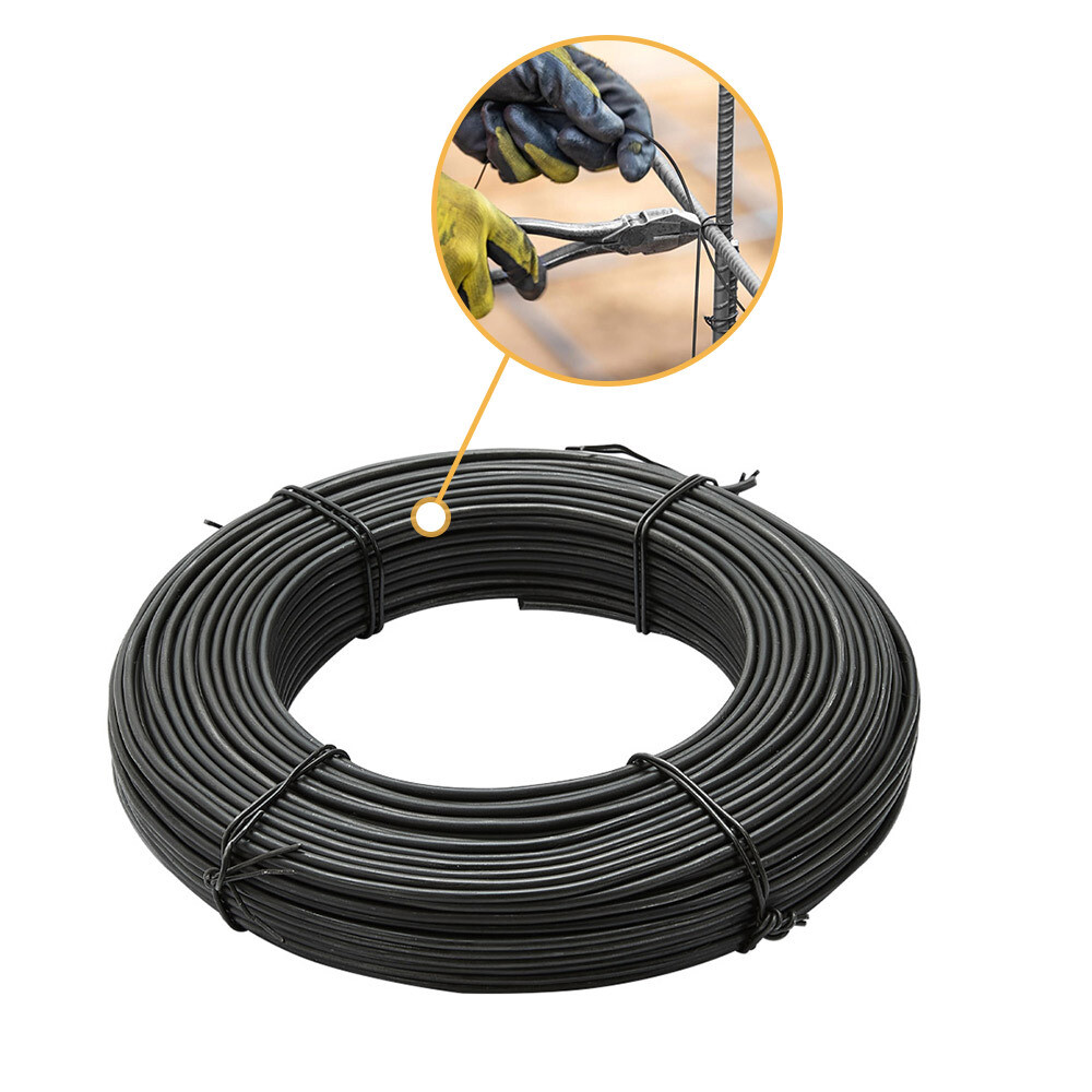 Reinforcement Coil Black Annealed Steel Tie Wire Cable Tie Steel Twist ...
