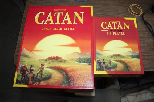 CATAN BOARD GAME W/ EXTENSION SET COMPLETE FREE SHIPPING | eBay