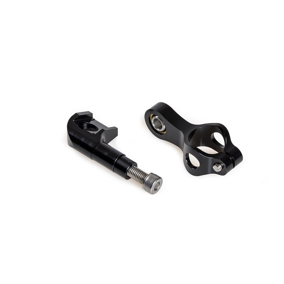 Black Steering Damper Mounting Kit Fit Yamaha YZF-R6 2006-2015 YZF-R1 ...