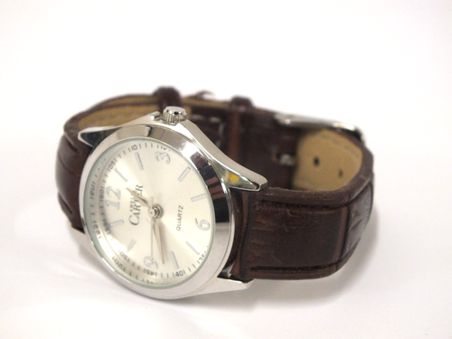 Amelia Carter RHOS Quartz Stainless Steel Ladies Watch With Leather ...