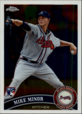 2011 Topps Chrome #217 Mike Minor (RC) - NM-MT | eBay