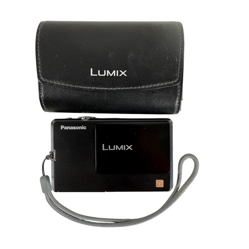 Panasonic Lumix DMC-FP3 14MP Digital Camera Black With Battery & Case ...