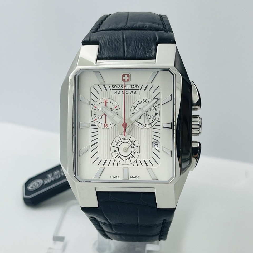 Swiss Army Hanowa Men’s Military Chronograph Sapphire Crystal Swiss ...