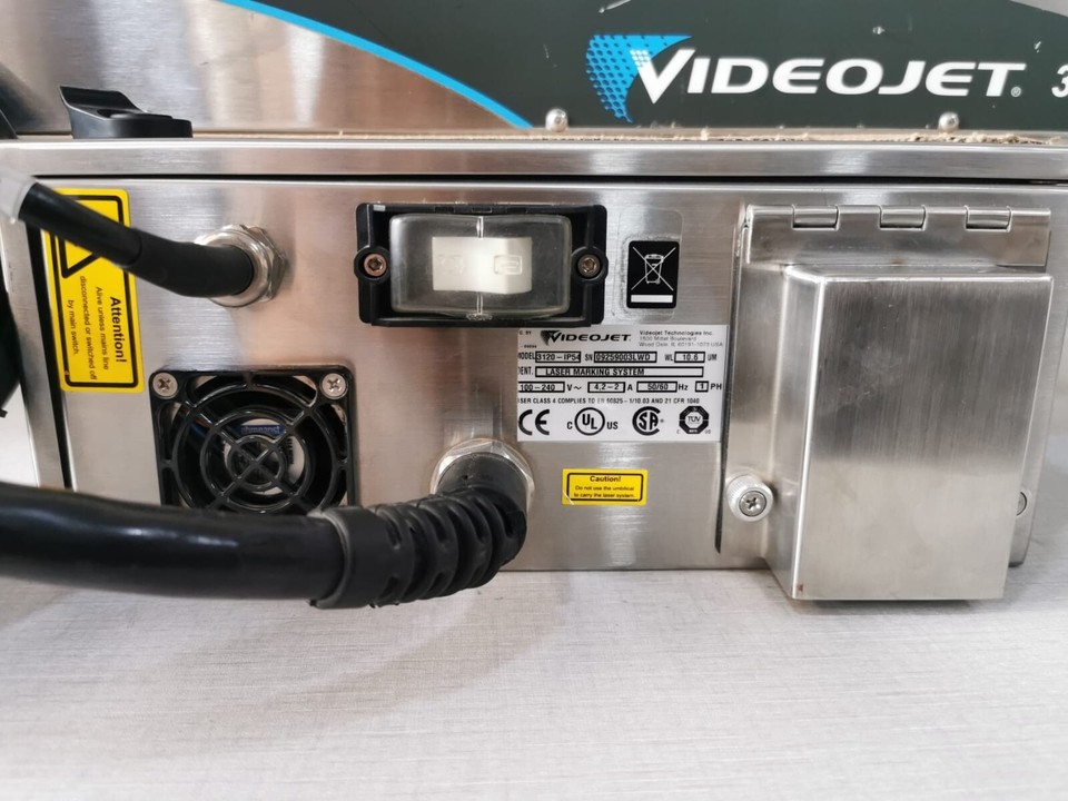 VIDEOJET 3120-IP54 LASER MARKING SYSTEM 100-240V 50/60HZ 1PH | eBay