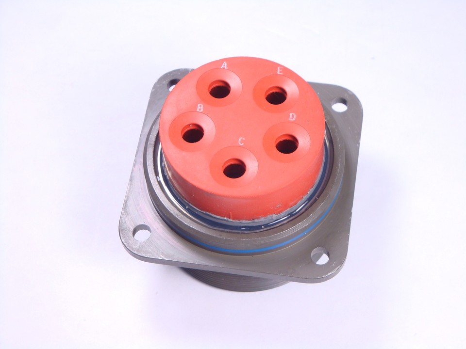 MS3450W32-63P Matrix Circular Connector Box Panel Mount Threaded ...