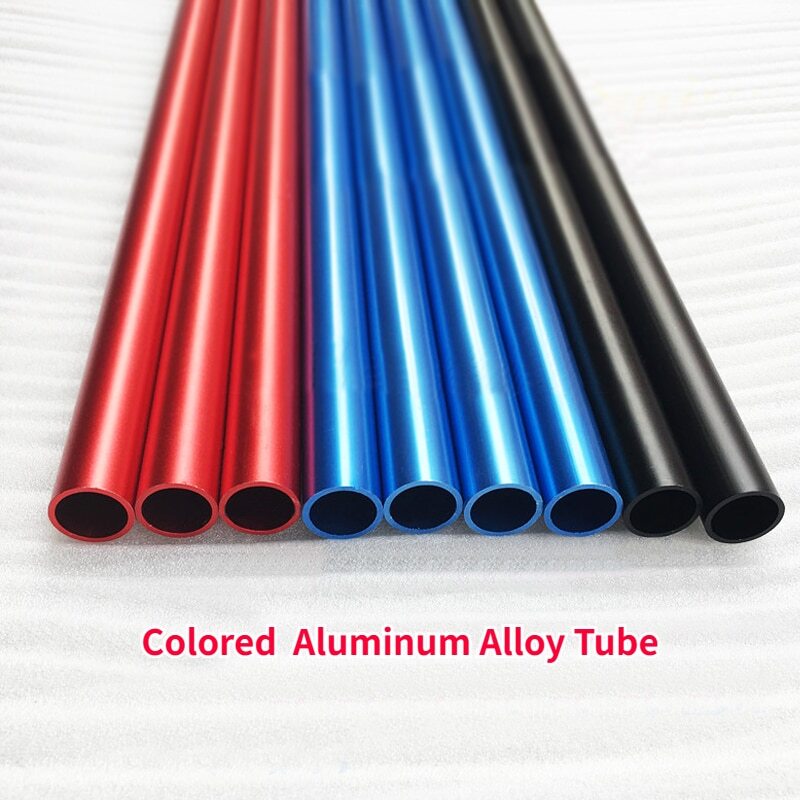 6063 Aluminium Pipe Colored Aluminum Alloy Hollow Round Tube ...