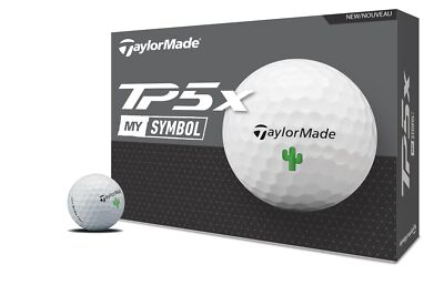 TaylorMade Golf 2024 Symbol TP5X Cactus GOLFBALLS ONE Dozen | eBay