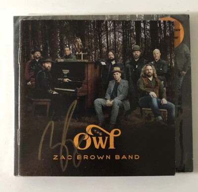 ZAC BROWN BAND Signed The Owl Cd Autographed Beckett COA | eBay