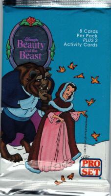 1992 Pro Set Beauty and the Beast (Movie) Trading Card Pack | eBay