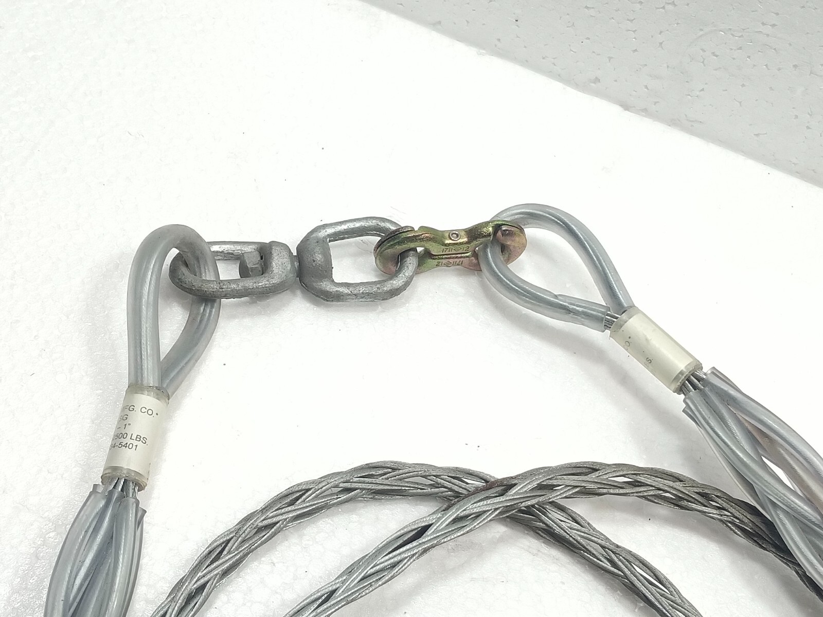 LEWIS LSG SNAKE WIRE ROPE 1/2" - 1" INCH, 405-634-5401 WK/LD 2500lbs | eBay