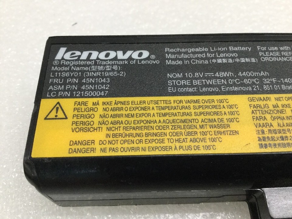 Lenovo Battery for IdeaPad Y480 Y580 G480 G580 Z380 Z480 Z580 Z585 ...