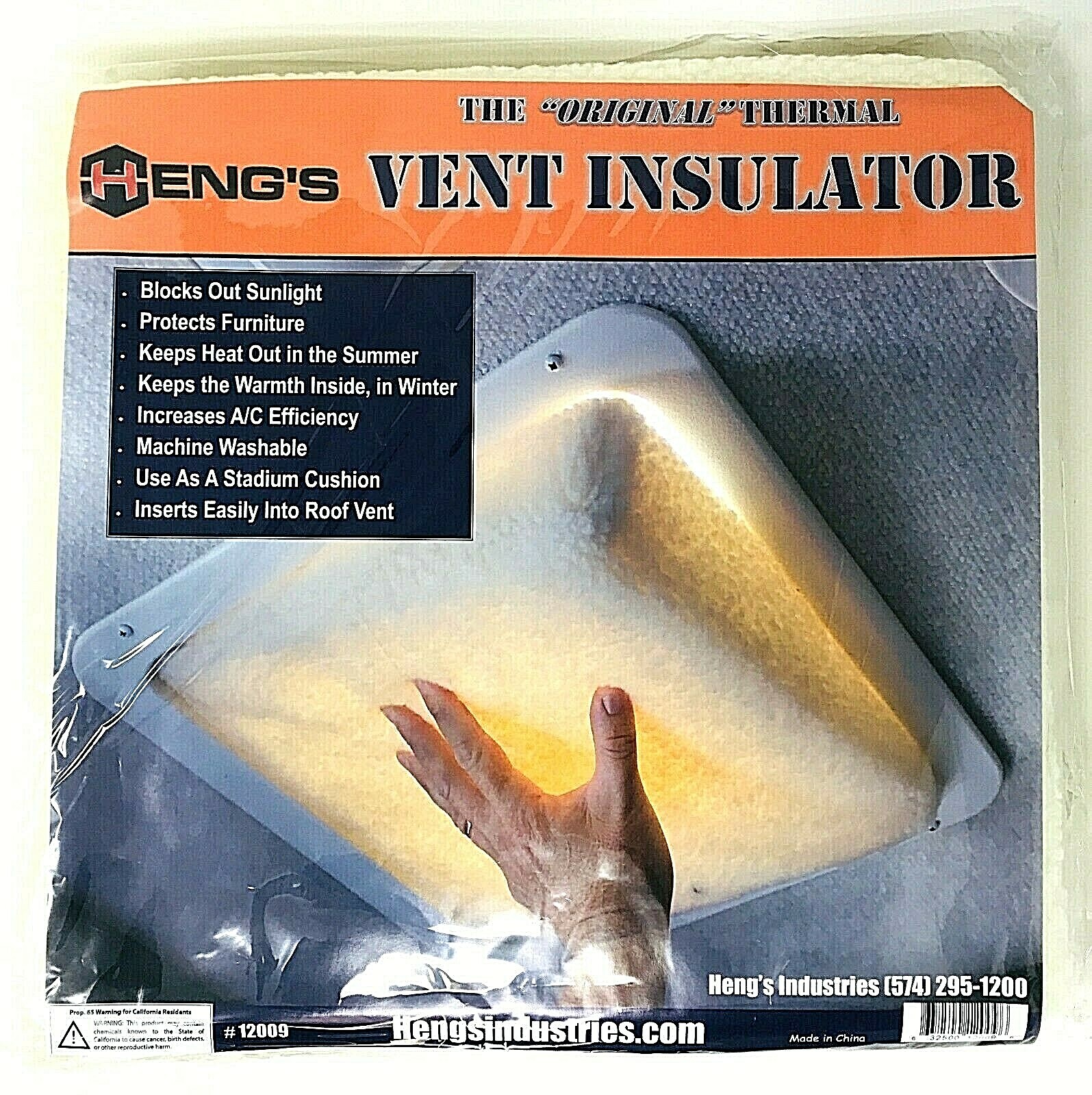 Vent Plug, Standard 14x14" Vents, RV/Camper | eBay