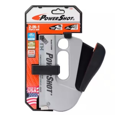 PowerShot 5700 Forward Action Staple & Nail Gun, Easy Push Design. NEW ...