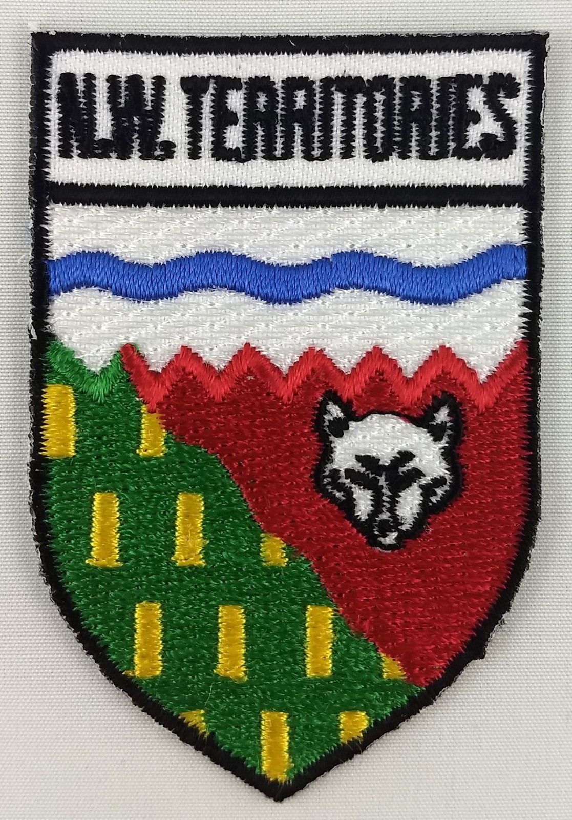 Northwest Territories Shield Crest Patch Embroidered Iron On Sew On | eBay