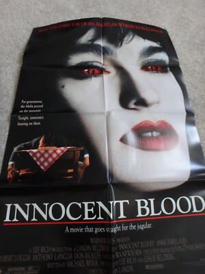 "INNOCENT BLOOD" VAMPIRE 1992 ORIGINAL ONE SHEET POSTER ! | eBay