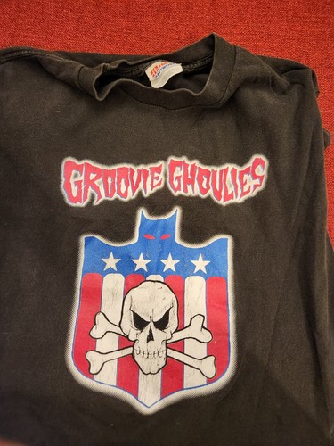 Vintage Groovie Ghoulies Skull T-shirt Size S Kepi Ghoulie Lookout ...