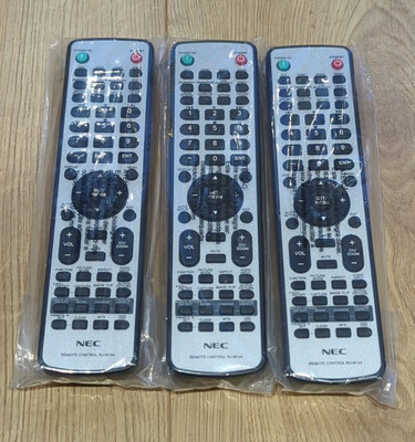 3 X NEC RU-M124 Genuine Remote Control For NEC Displays | eBay