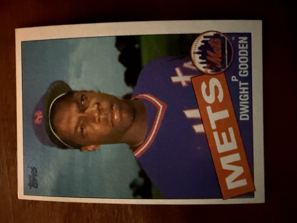 Dwight Gooden 1985 Topps #620 - Rookie Card RC - EX/NM - Mets HOF | eBay