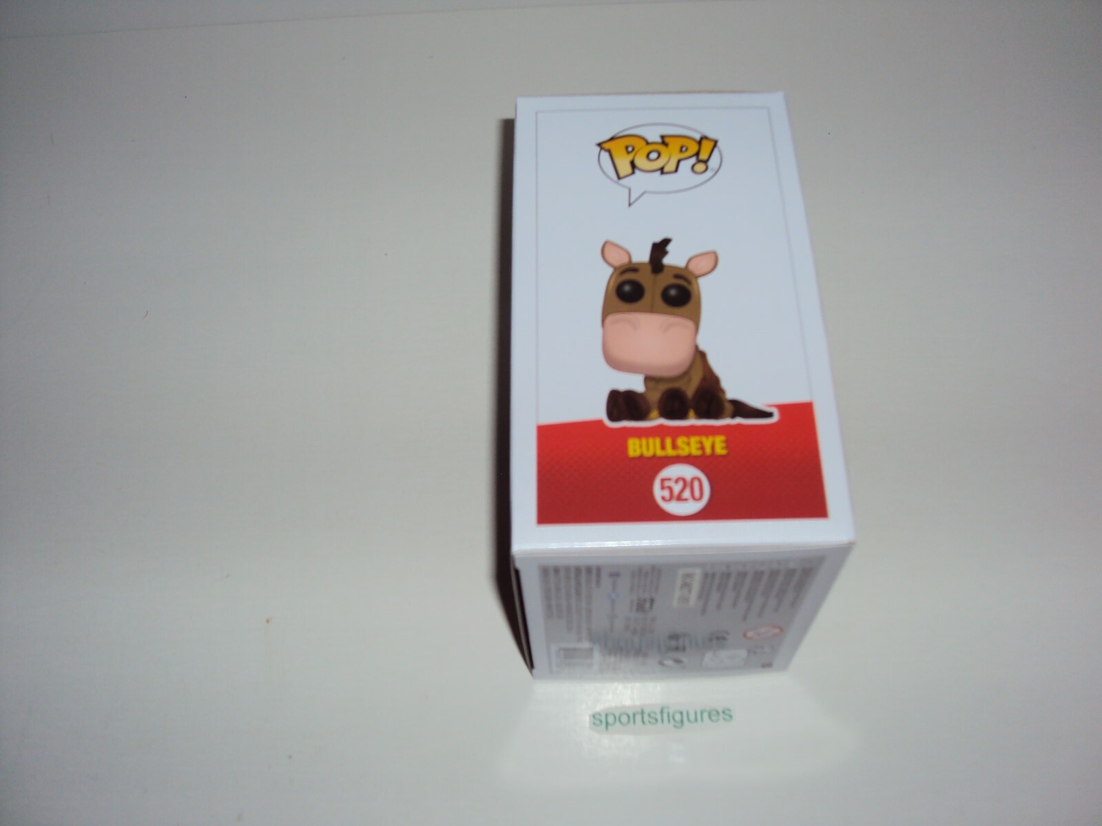 Bullseye # 520 Toy Story Flocked Funko Limited Edition Pop Vinyl Figure ...