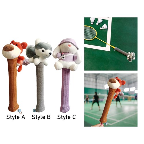 Badminton Racket Handle Cover, Racket Grip Protector Anti Slip Tennis ...