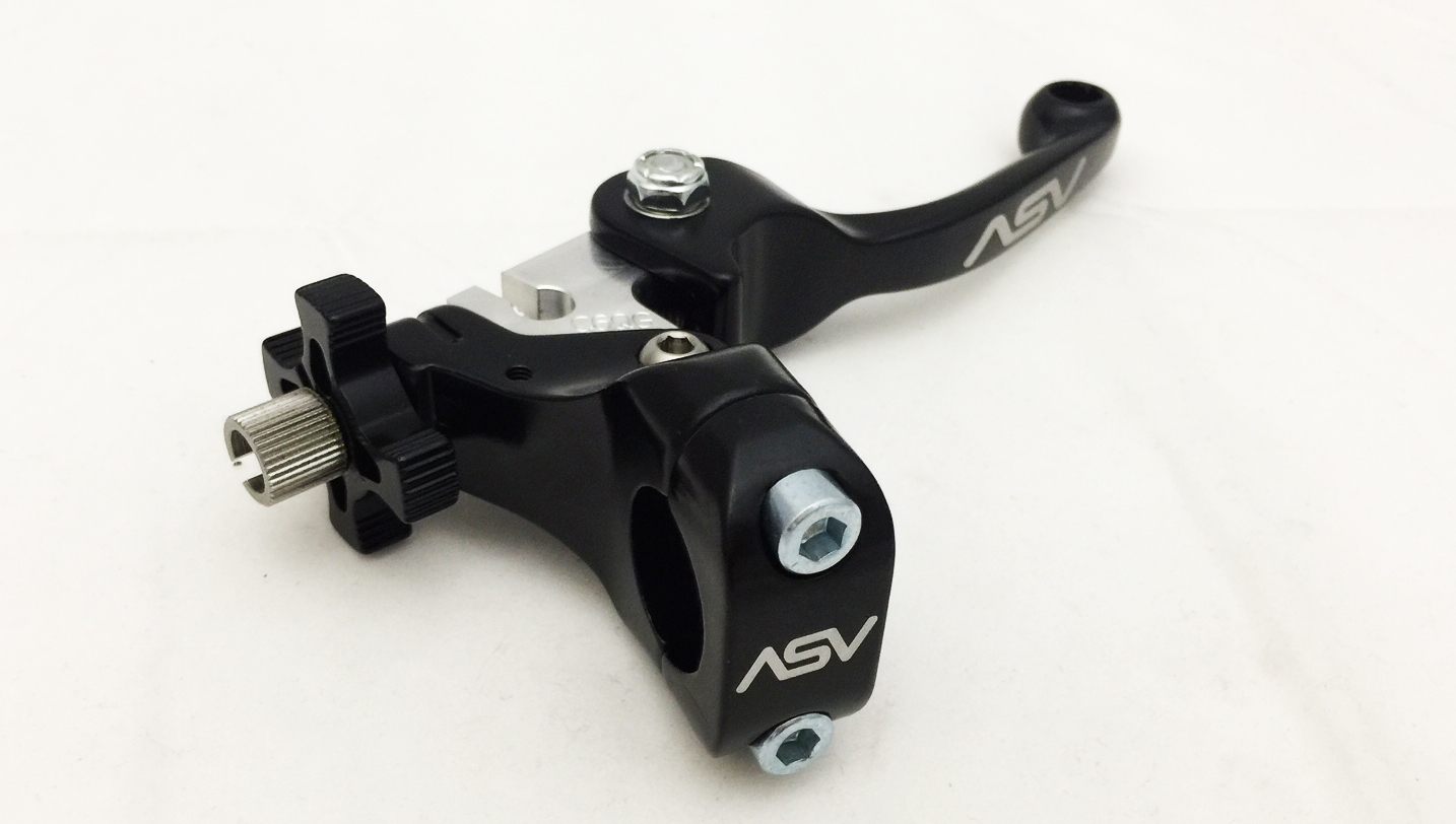 ASV F3 Front Brake Clutch Perch Levers Pair Shorty Black KLR 650 2009 ...