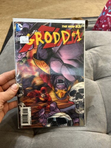 FLASH #23.1 GRODD FIRST PRINT DC COMICS NEW 52 (2013) Non Lenticular VF ...