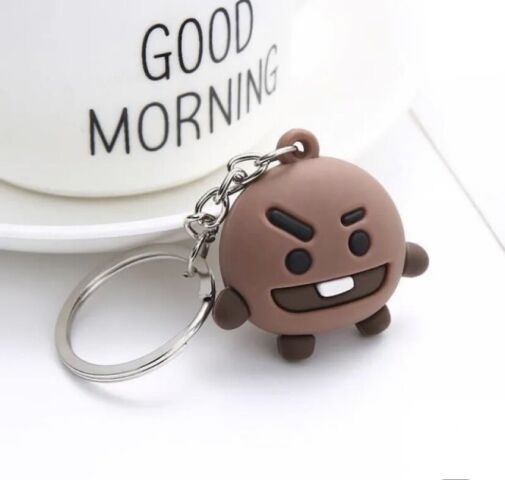 BT21 Characters Silicone 3D BTS Keychain K-pop | eBay